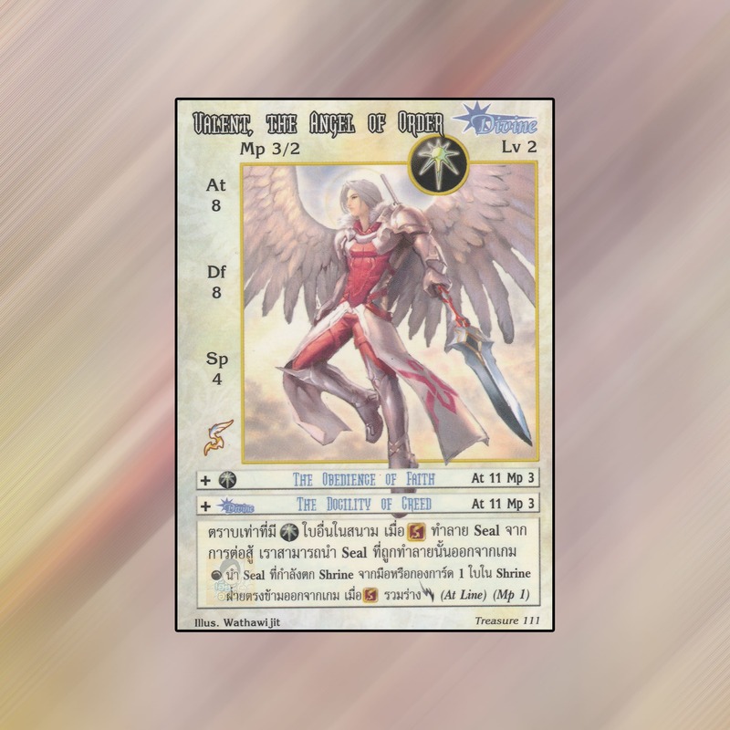 Valent, the Angel of Order [111] - Summoner Master OG - My Space